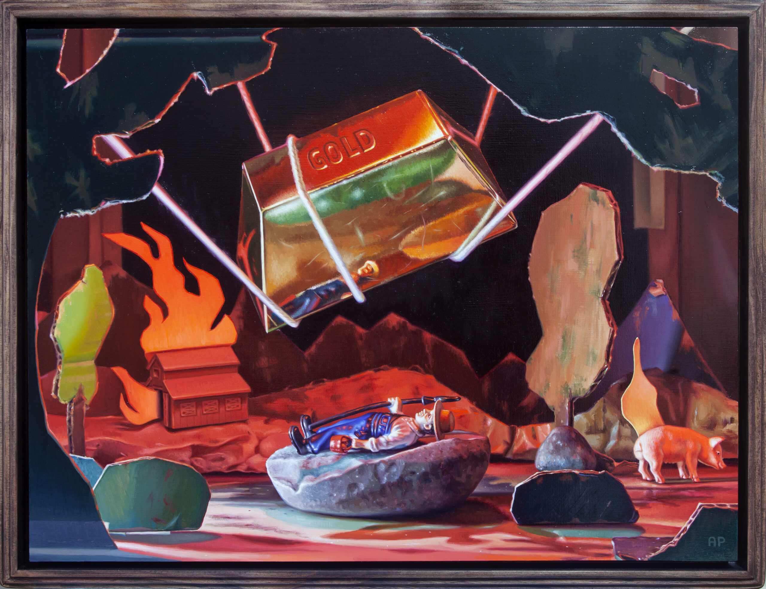 Diane Kidd Gallery to Host “Toy Tableaux”, Paintings by Aaron Pickens