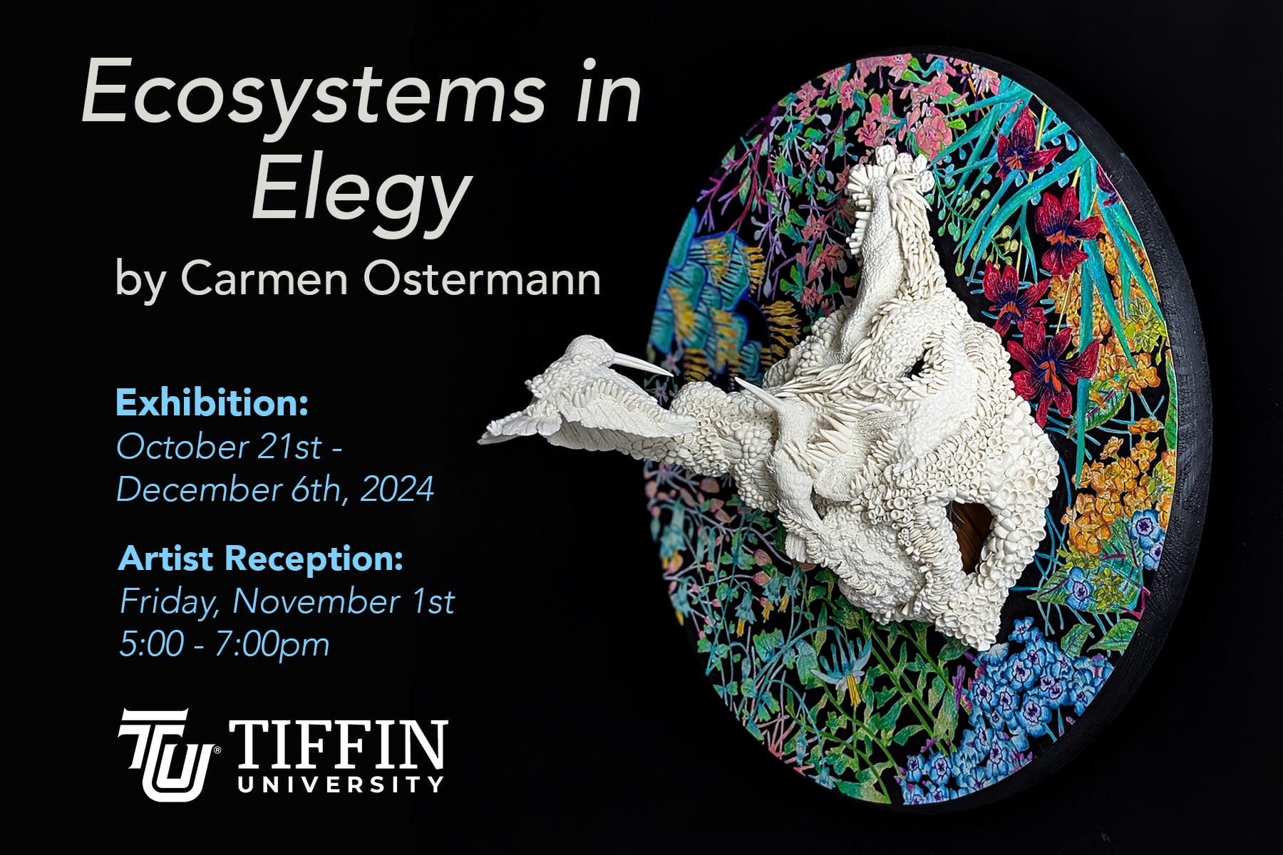 Tiffin University’s Diane Kidd Gallery to Host "Ecosystems in Elegy ...